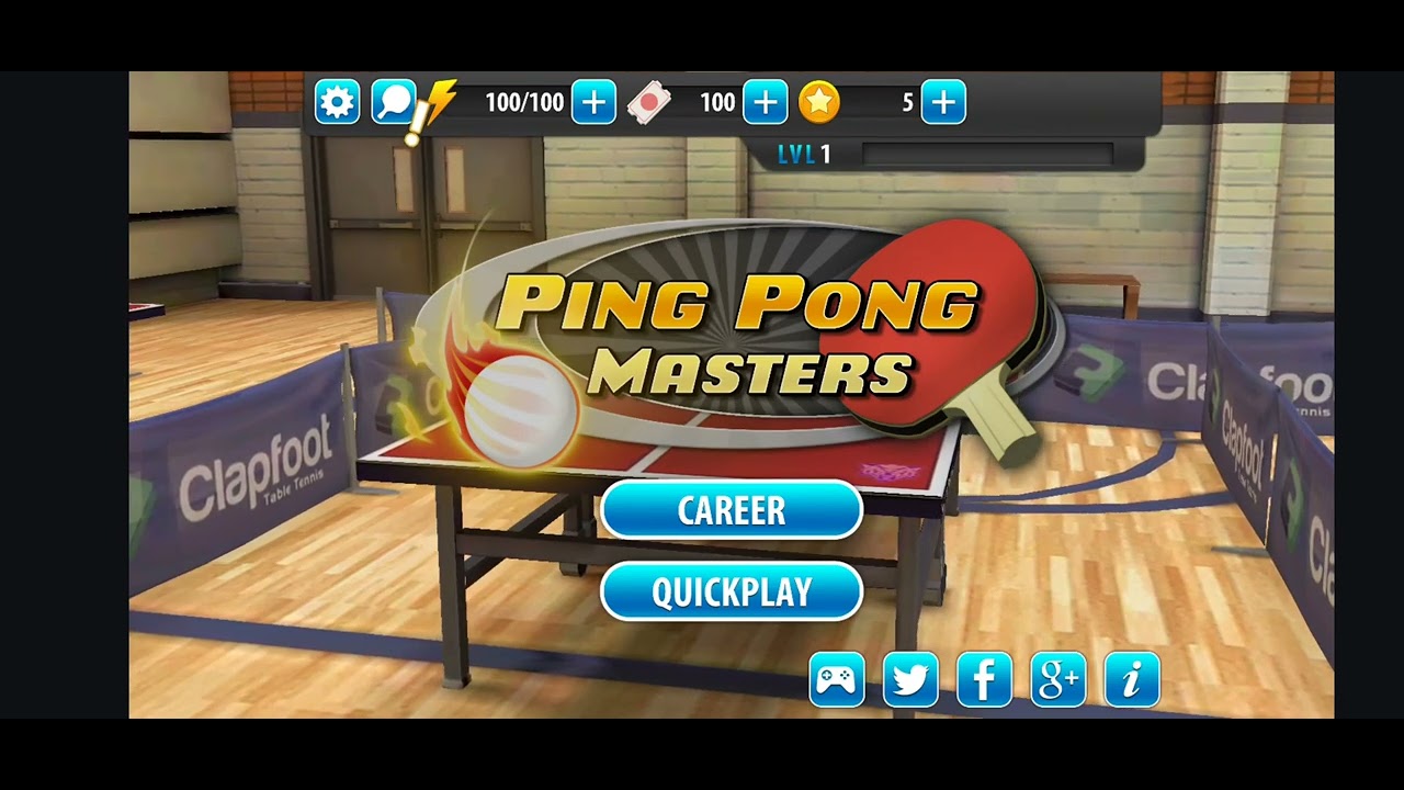 Ping Pong Masters for 12 min. & 52 min. - YouTube