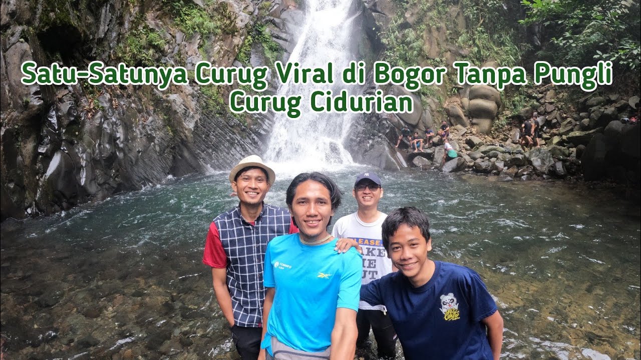 Satu-Satunya Curug Viral di Bogor Tanpa Pungli | Curug Cidurian - YouTube