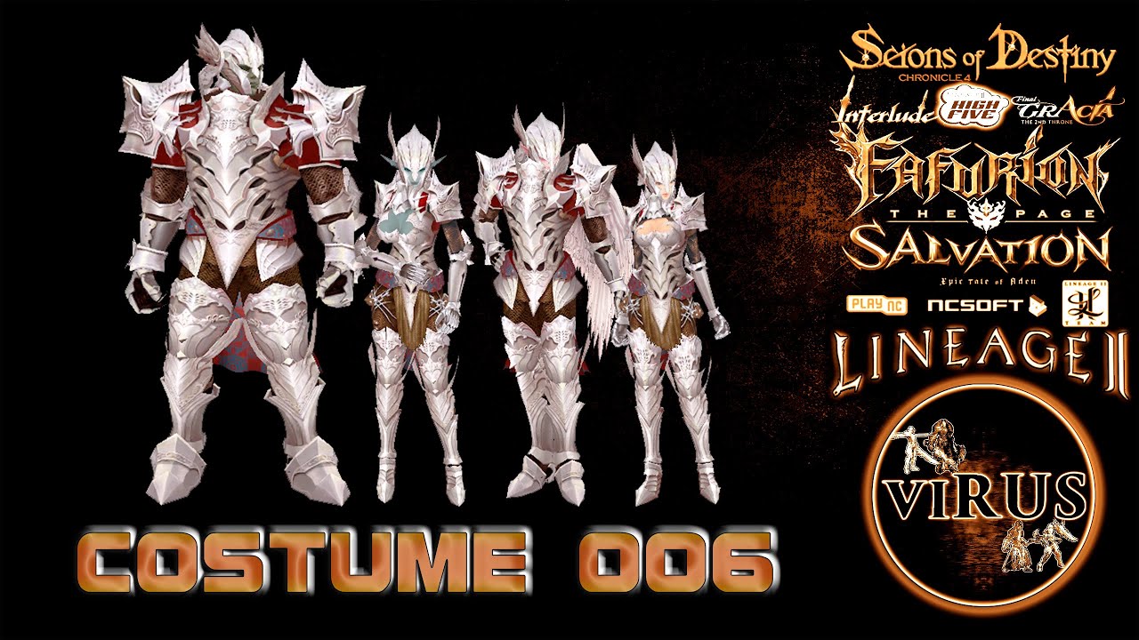 New Costumes. 006. LINEAGE II. Any Chronicles √i®uS - YouTube