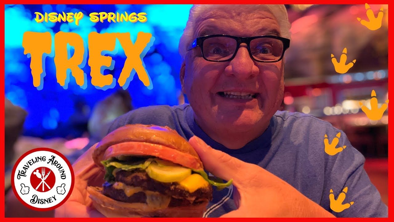 Disney Springs T-Rex Dining Review and Experience - YouTube