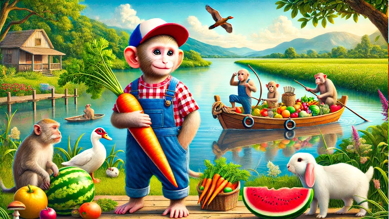 Get Ready for the WILDEST Monkey Picnic EVER! 🍉🌄 | Tipi Monkey - YouTube