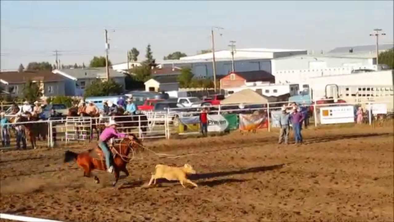 Stran Dyck Calf Roping - YouTube