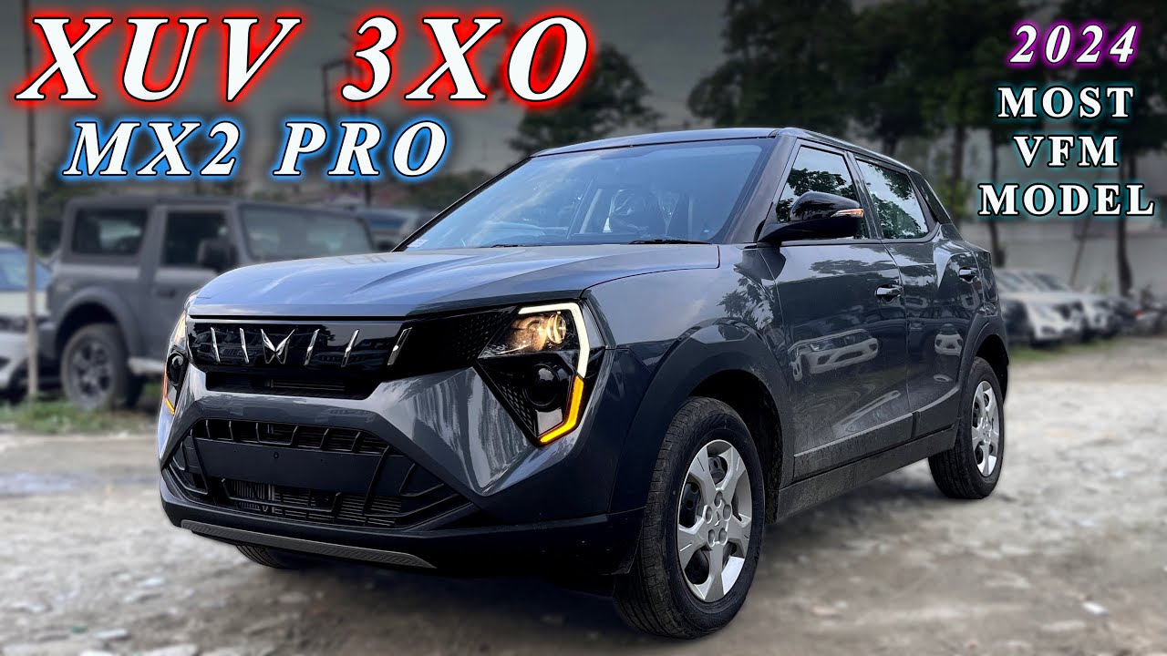 XUV 3XO MX2 PRO Petrol MT 2024 | Features | Price | Mileage | Interior ...