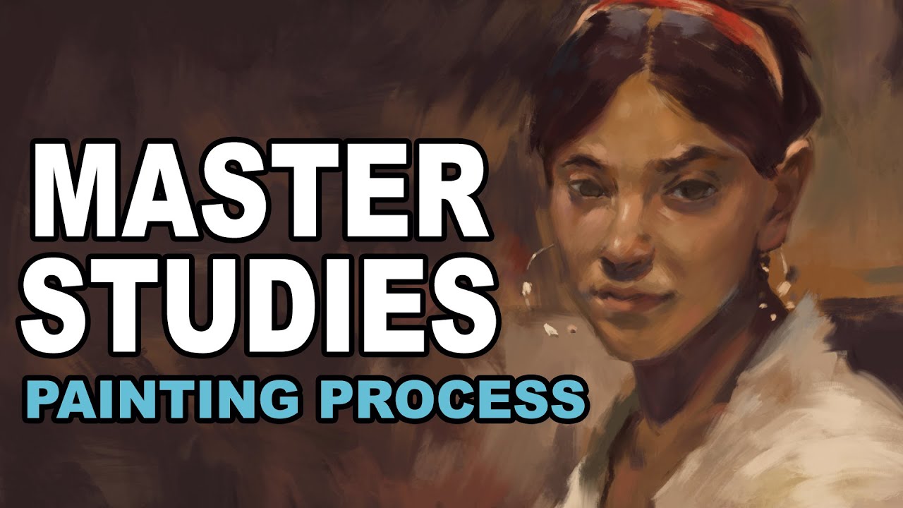 Master Study - John Singer Sargent Painting Process + Instruction - YouTube