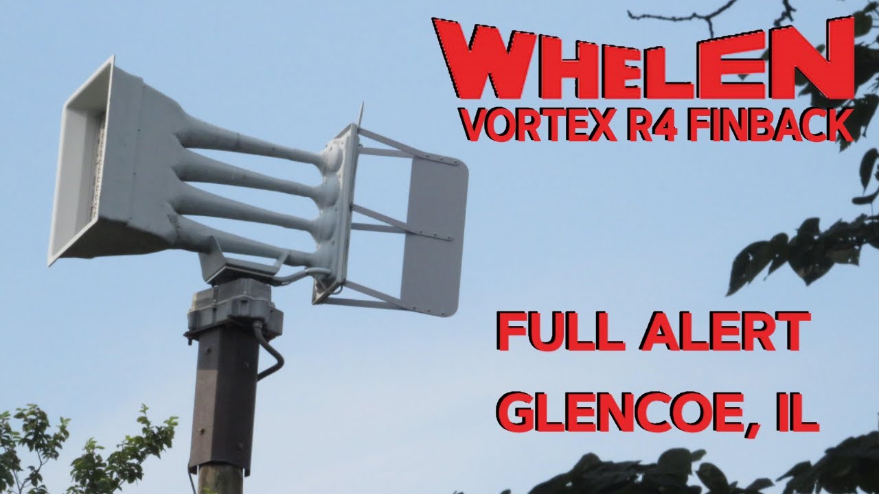 Whelen Vortex R4 Finback - Full Alert - Glencoe, IL - YouTube