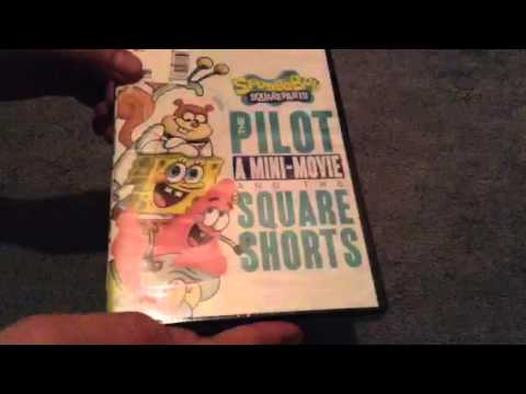 DVD unboxing: Spongebob the pilot and square shorts - YouTube