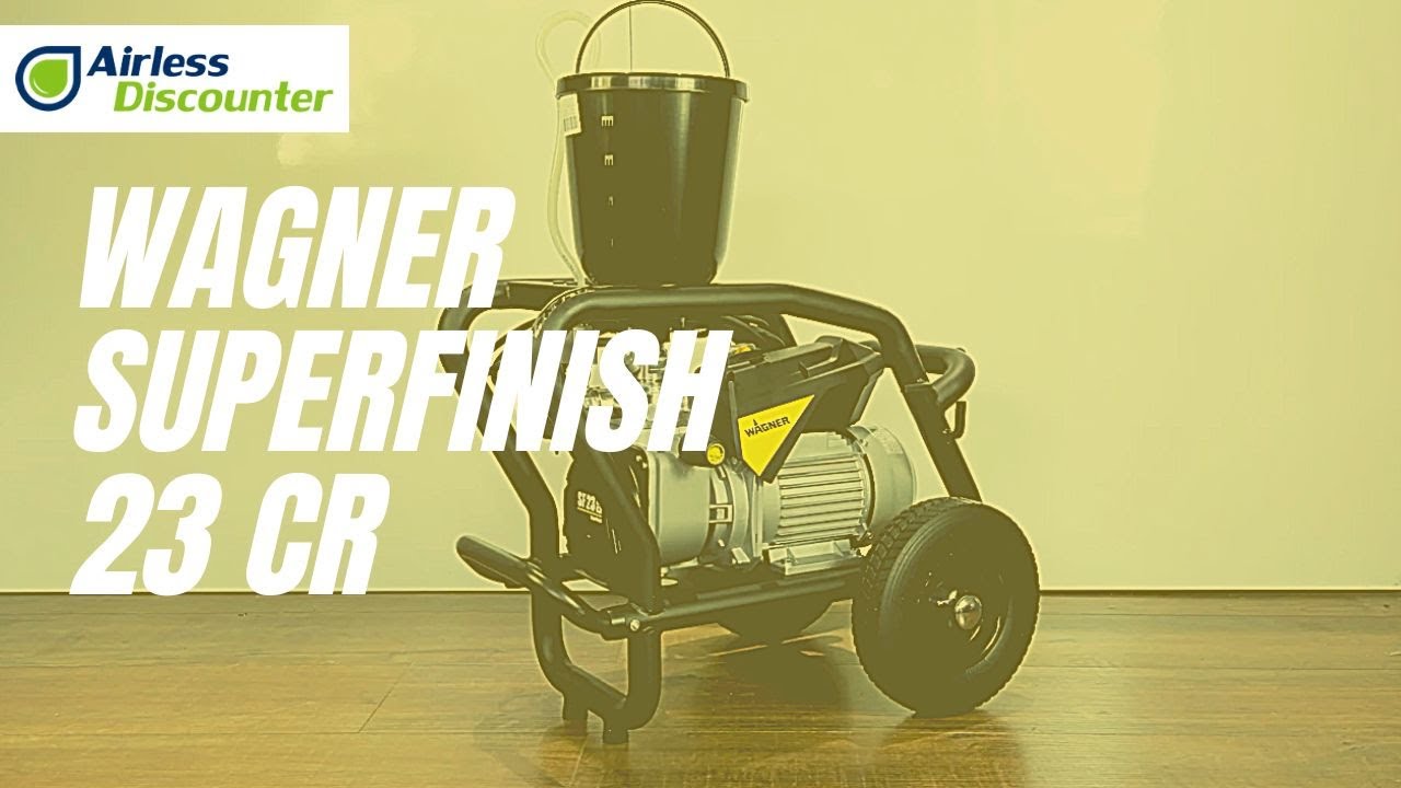 Présentation de la pompe à injection Wagner SF 23 CR - YouTube