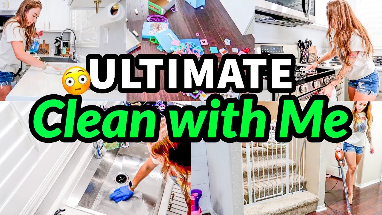 ULTIMATE CLEAN WITH ME | CLEAN UP WITH ME | HOUSE CLEANING MOTIVATION ...