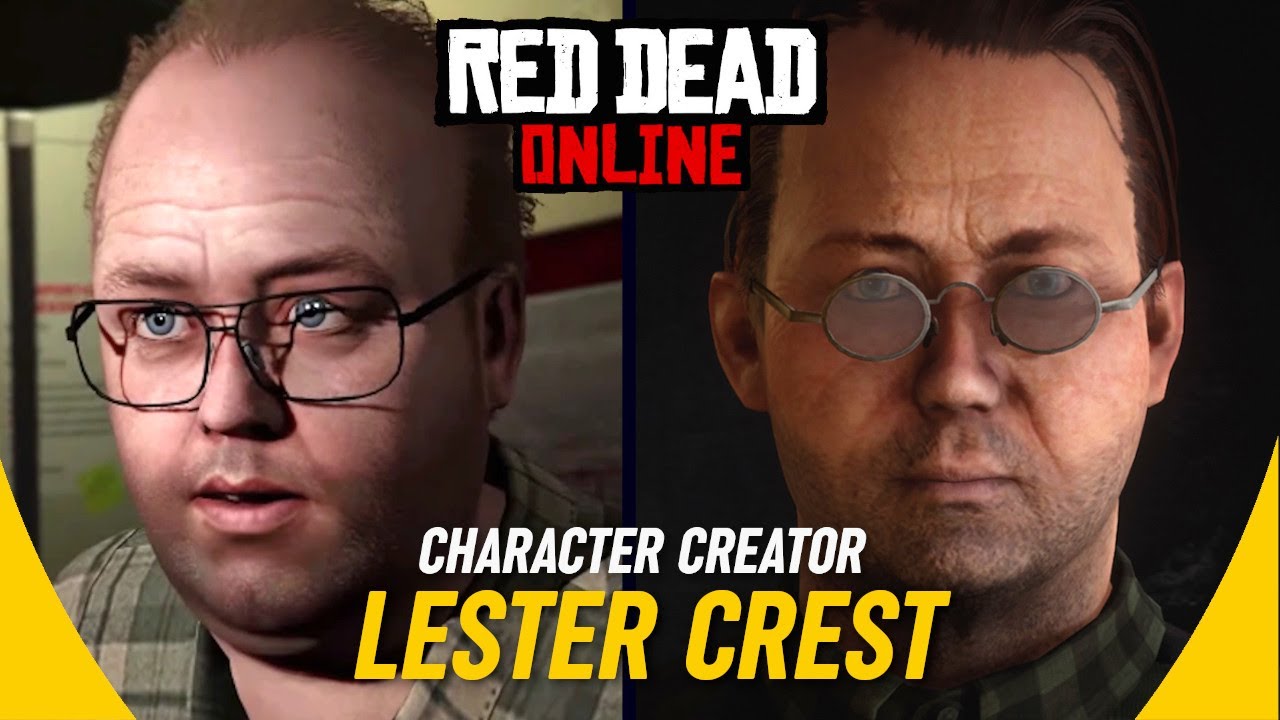 LESTER CREST: Character Creator (GTA V) RDR2 - YouTube