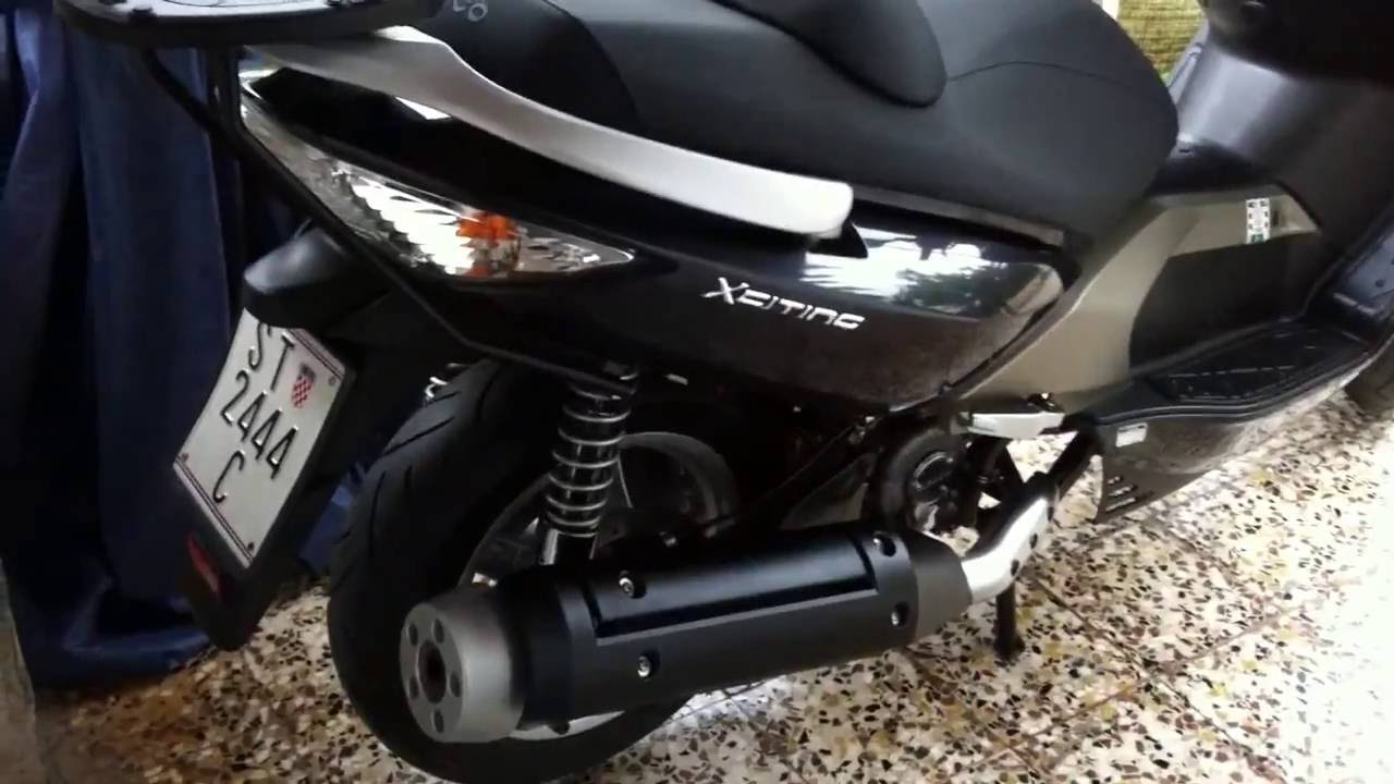 kymco xciting 250 2006 - YouTube