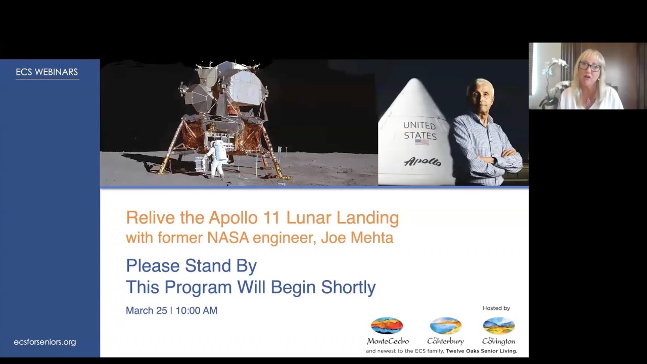 Relive the Apollo 11 Lunar Landing with Former NASA Engineer, Joe Mehta ...