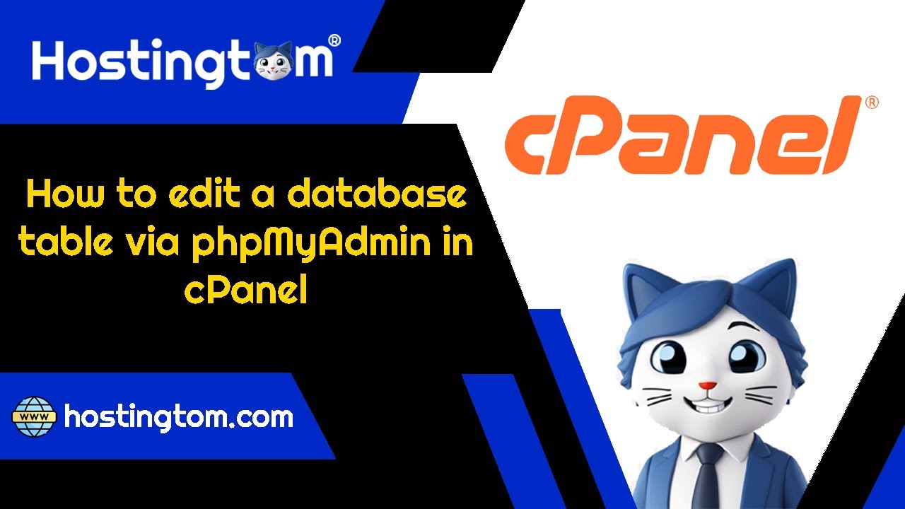 How To Edit A Database Table Via Phpmyadmin In Cpanel With Hostingtom 8801
