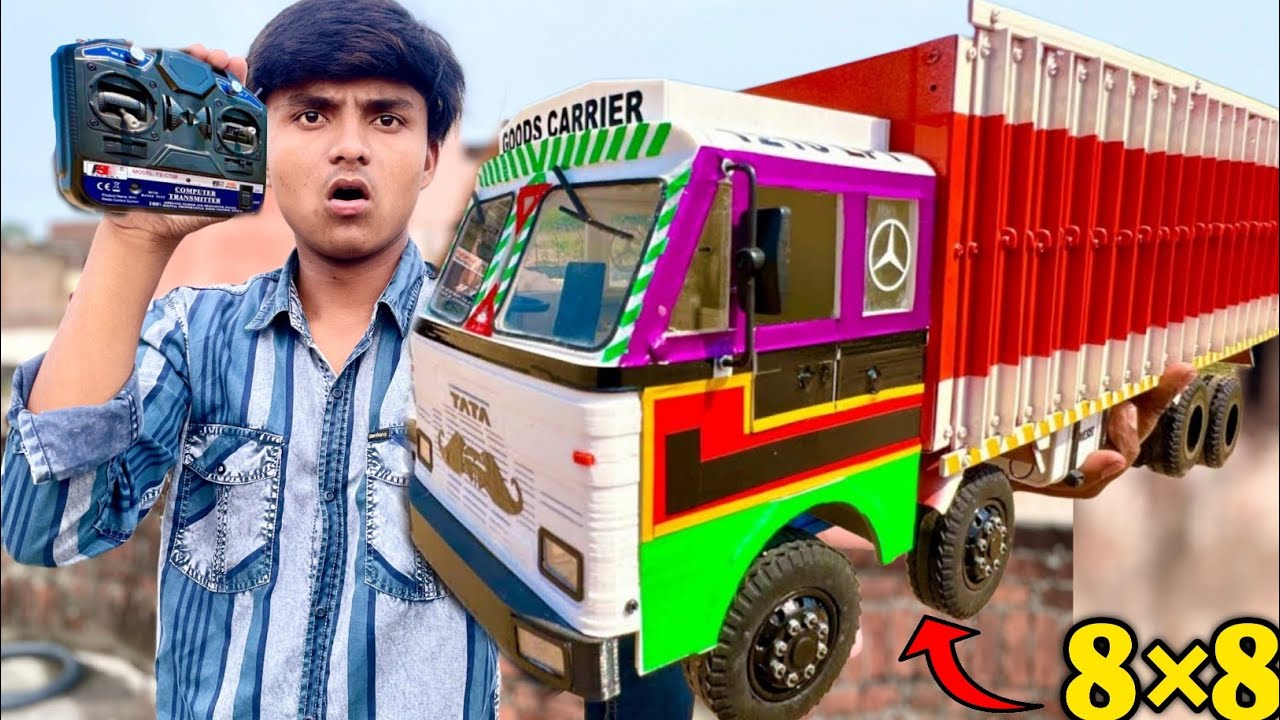 World's Biggest TATA Rc Truck Unboxing & Testing | Remote Control Truck ...