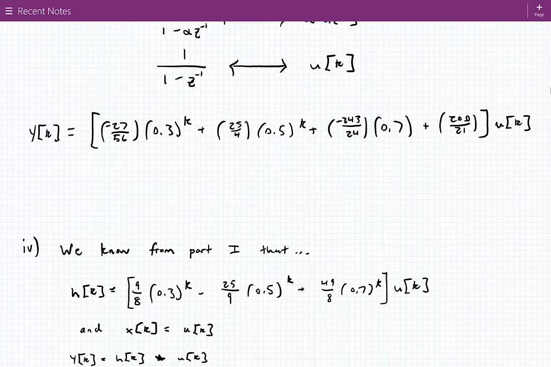 An application of the Z-Transform - YouTube