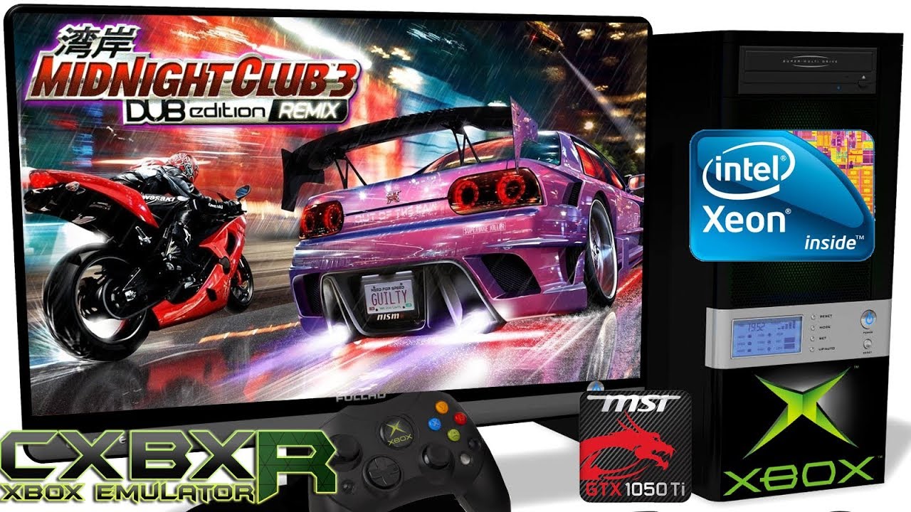 CXBX-R v0.1 [Xbox Original] - Midnight Club 3 Dub Edition [Gameplay ...