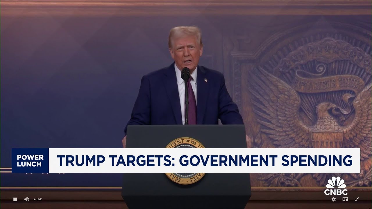 Trump and Congress target government spending - YouTube
