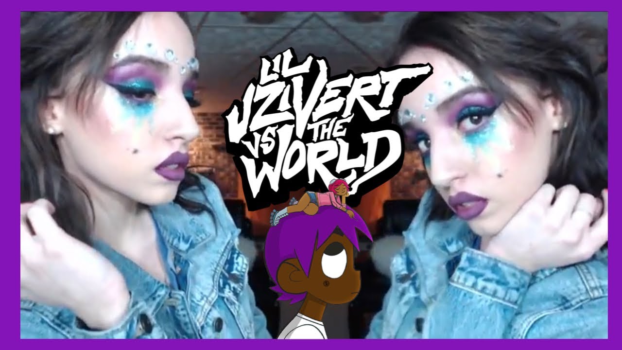 Lil Uzi Vert vs. The World Album Makeup Tutorial | Lil Uzi Makeup Inspo ...