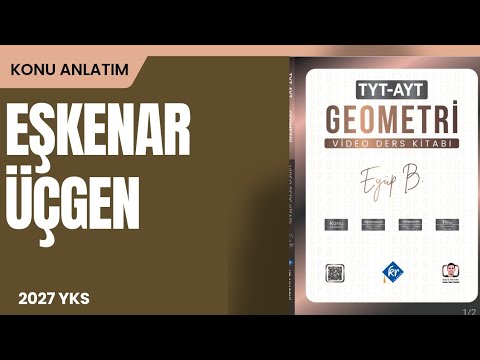 Eşkenar Üçgen Tek Parça Eyüp B. Geometri VDK 2027 YKS