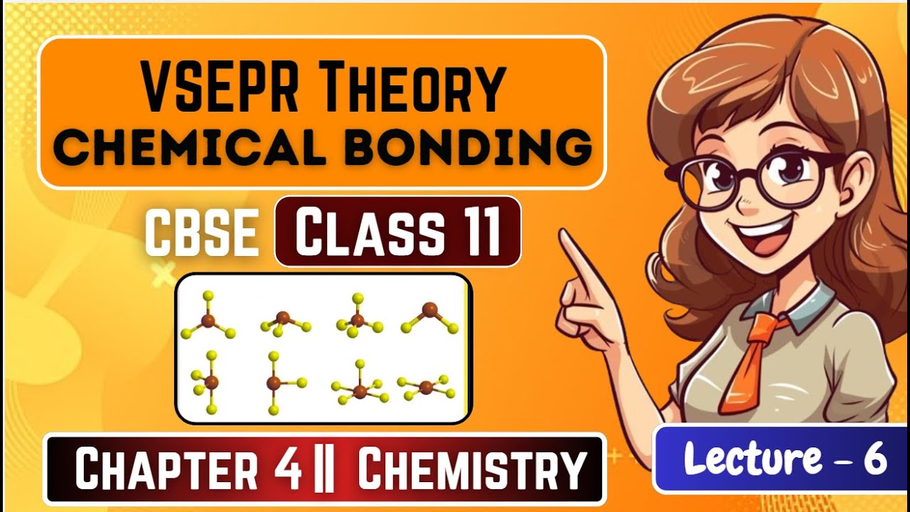 Valence shell electron pair repulsion (VSEPR) Theory | Chemical Bonding ...