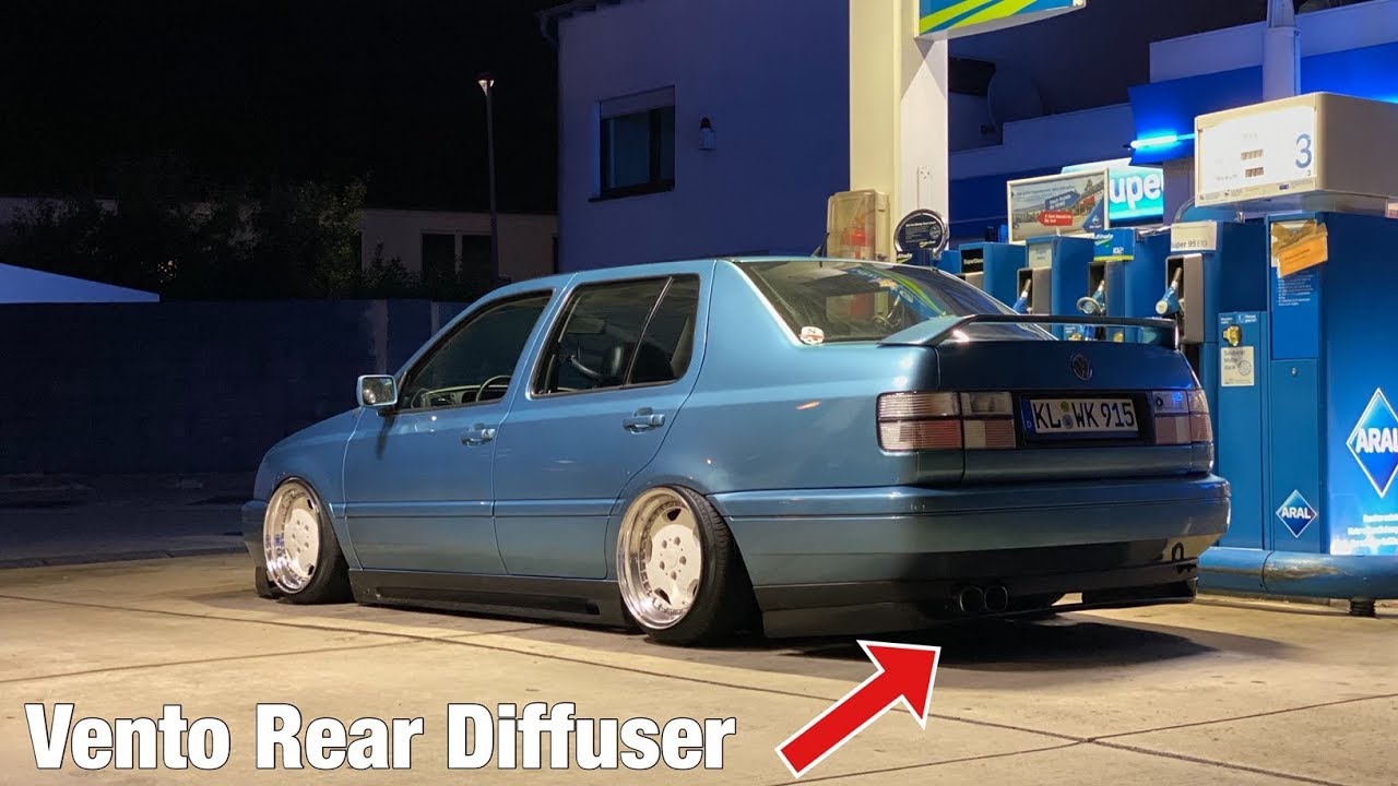 Mk3 Vento Rear Diffuser Finished! - YouTube