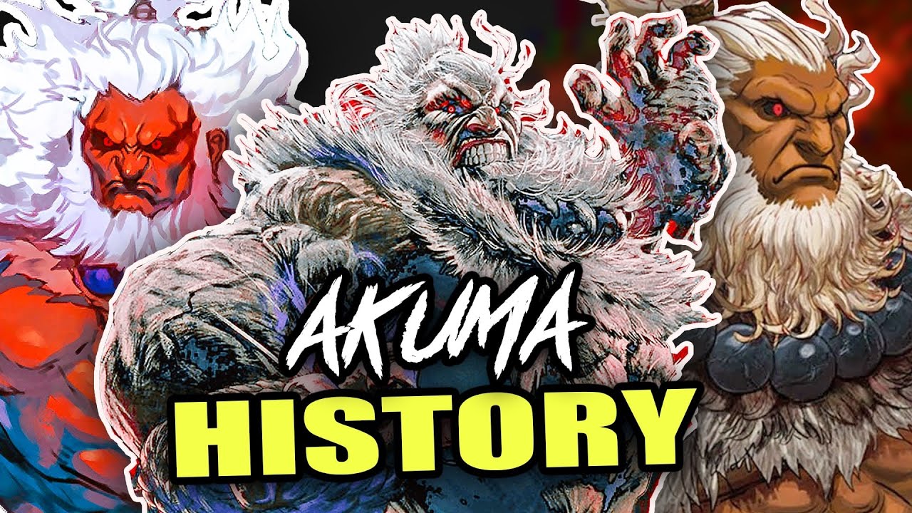 STREET FIGHTER 6: The TERRIFYING Lore of AKUMA - YouTube