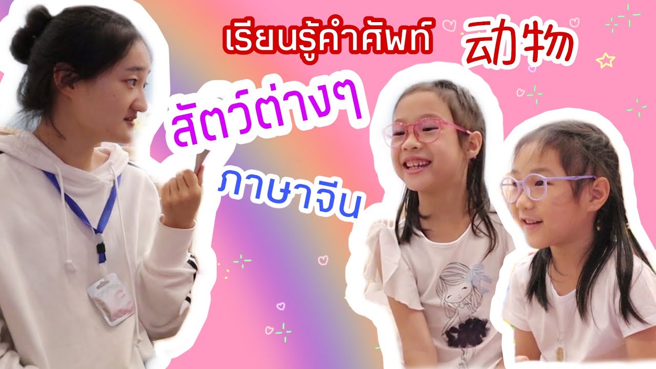 2 JieJie - EP.5 สัตว์ต่างๆ // ภาษาจีนง่ายๆ // สนุกกับภาษาจีน - YouTube
