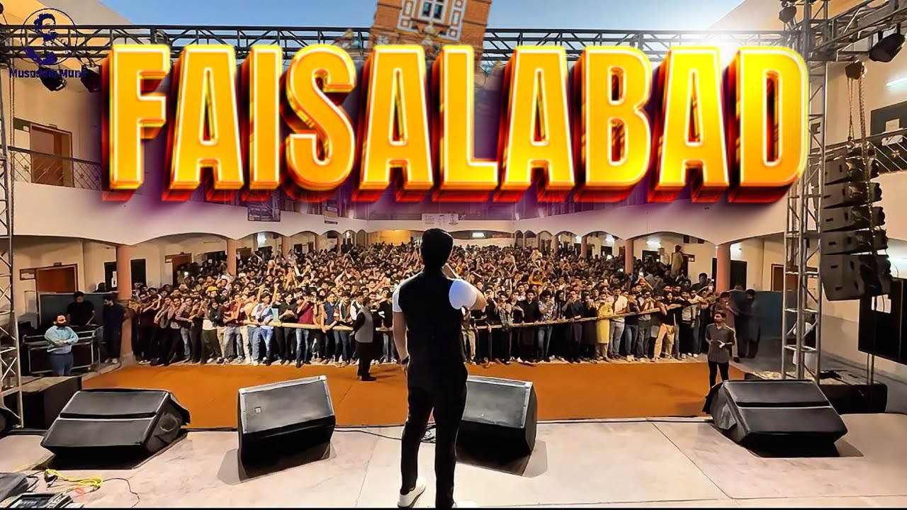 Faisalabad Boys Concert 2025| Asim Azhar Sahir Ali Bagga Sehar Gul Khan ...