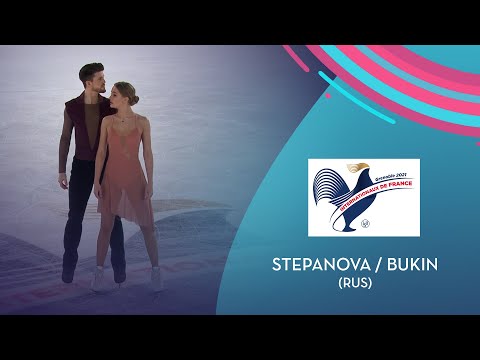 Stepanova/Bukin (RUS) | Ice Dance FD | Internationaux de France 2021  | #GPFigure