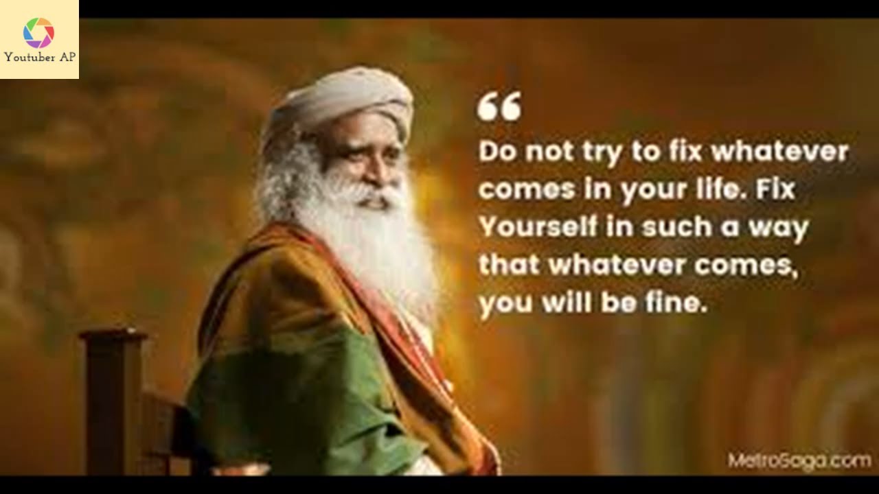10 Motivating Quotes of Wisdom from Sadhguru to Bring You Peace # ...