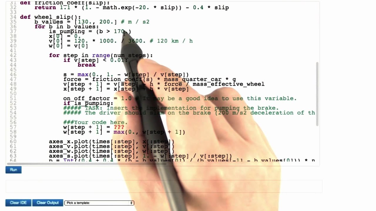 Pumping the Brake - Differential Equations in Action - YouTube