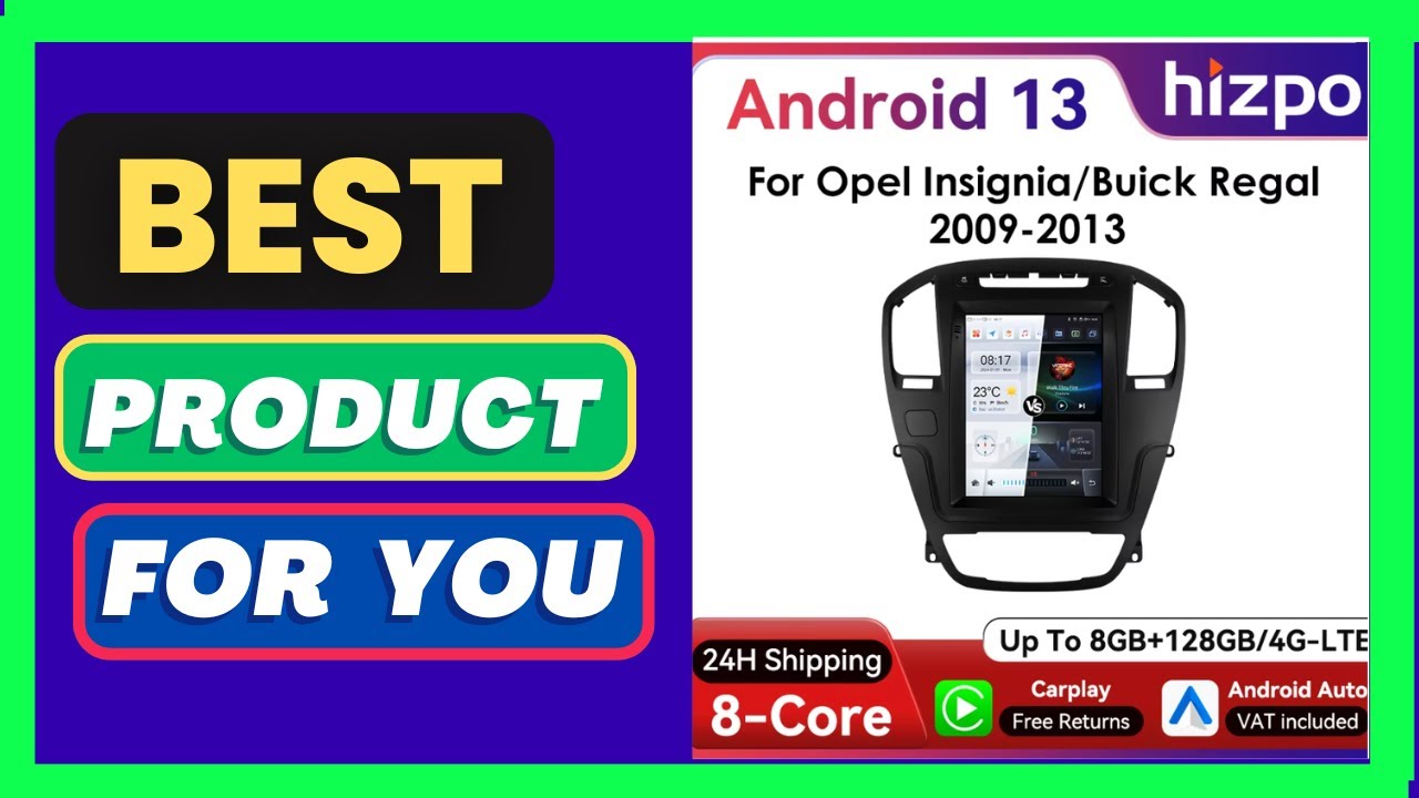 9.7" Hizpo Android13 Car Radio for - YouTube