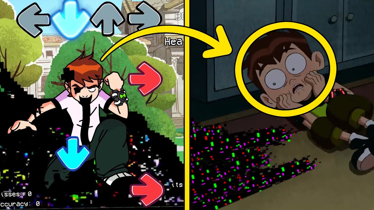 References In FNF VS Corrupted Ben 10 | (Learn With Pibby x FNF Mod ...