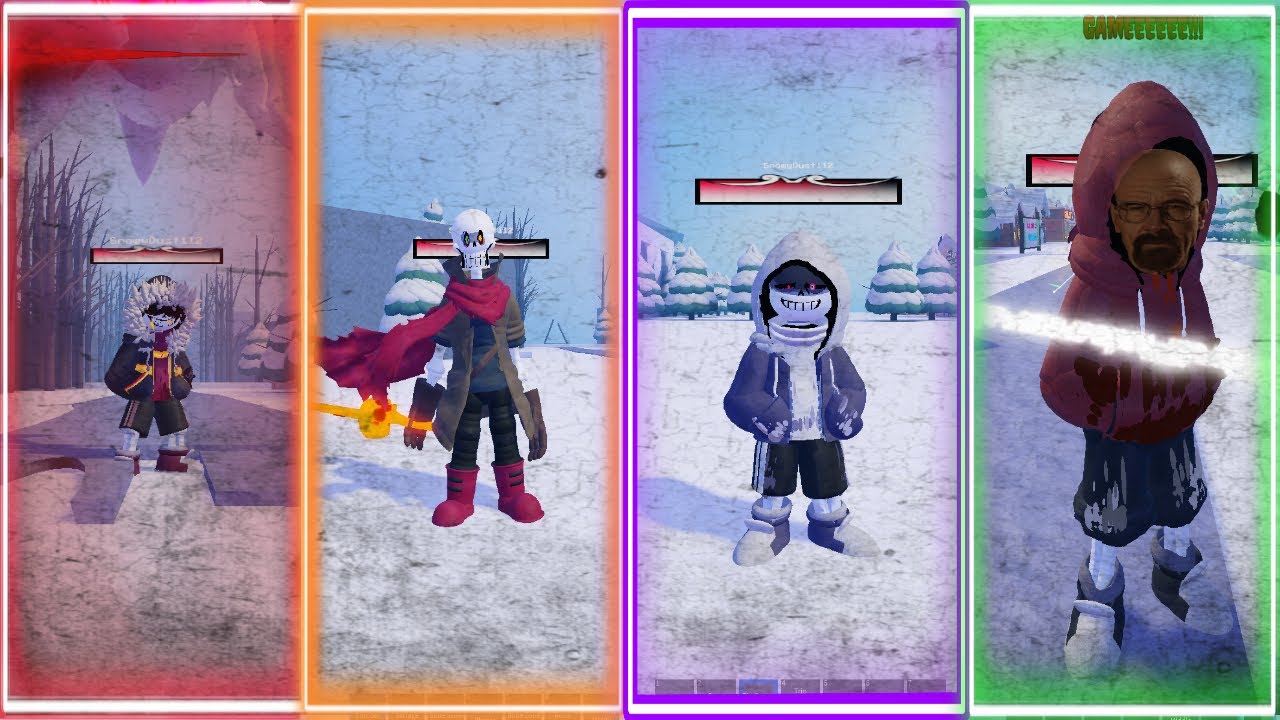 Dustfell, Dust, Dustswap and Dustbelief Showcase / Undertale: Remnants ...