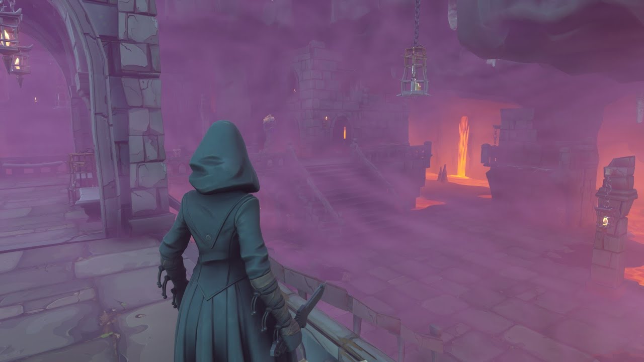 Fortnite stw how to get outside the map in Inferno dungeon - YouTube