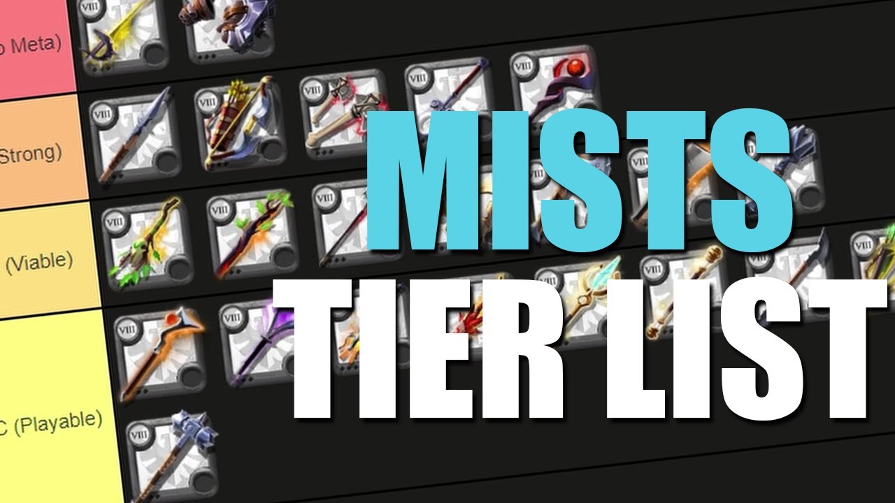 The Best Weapons/Builds for the Mists - YouTube