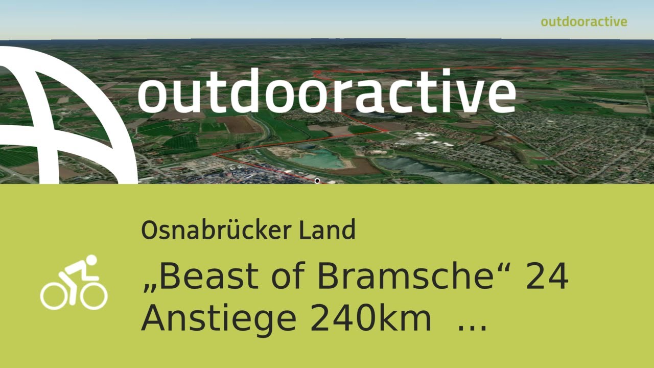„Beast of Bramsche“ 24 Anstiege 240km 2400hm - YouTube