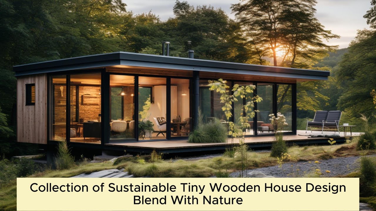 Harmonizing with Nature: Collection of Sustainable Tiny Wooden House ...