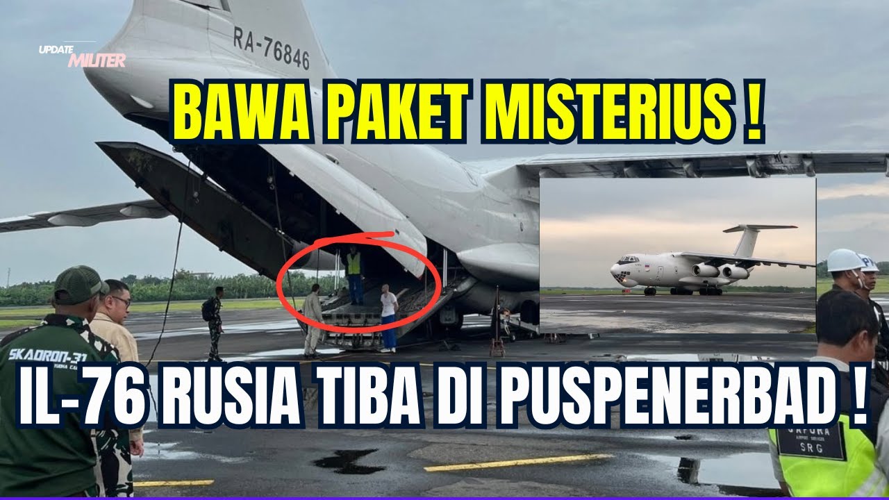 IL 76 Misterius Mendarat di Puspenerbad! Helikopter Baru TNI AD Sudah ...