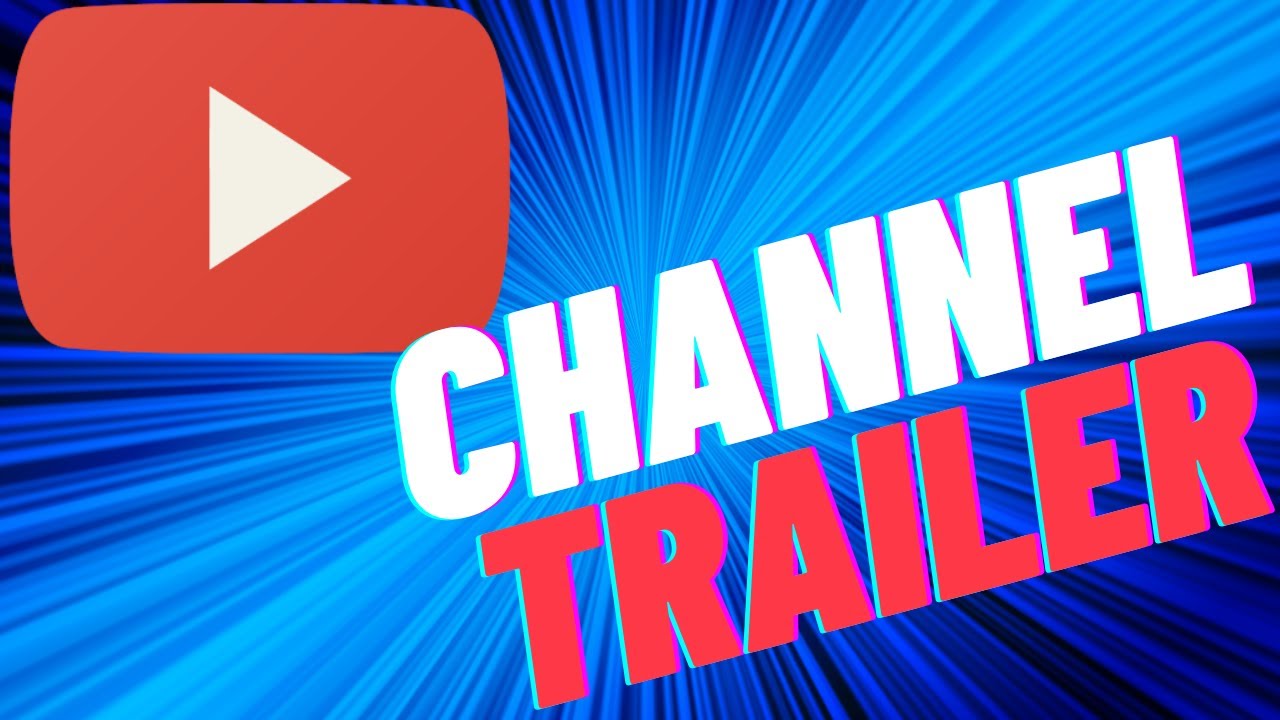 How to add or change trailer on YouTube | How to add channel trailer on ...