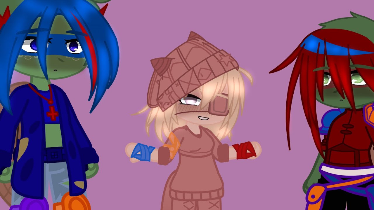 One and two.. *2012 tmnt gacha* [Non Bro AU] - YouTube