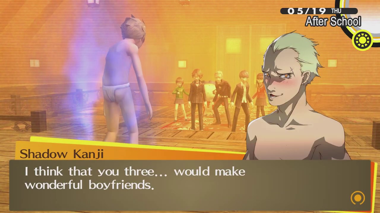 Persona 4 Golden - Shadow Kanji Boss Fight (PC) - YouTube