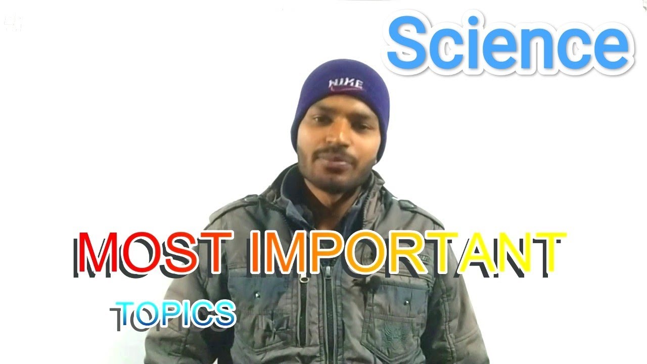 MUST & MOST IMPORTANT |Science 10'th| - YouTube