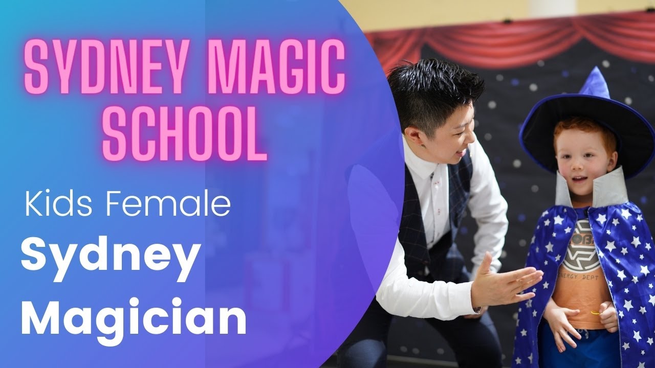 KIDS Magician Sydney| Kids Party Magician| Magic Course Sydney Trace of ...