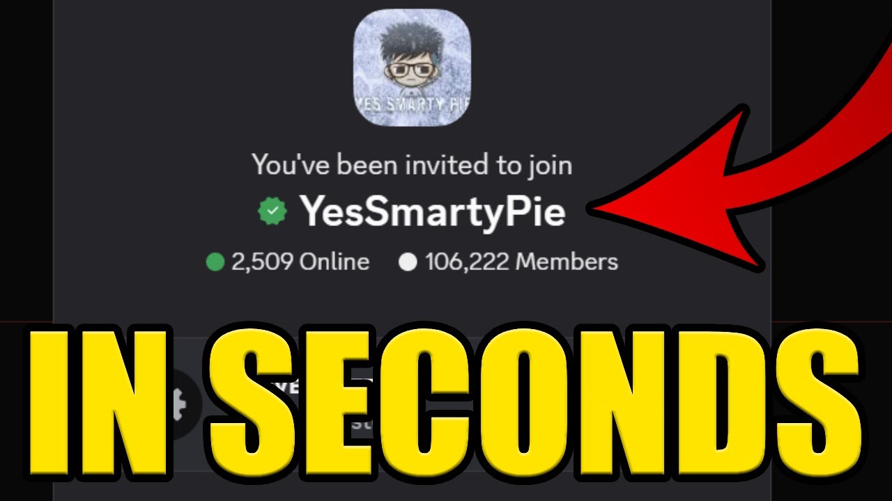 HOW to JOIN YES SMARTY PIE DISCORD SERVER PC & MOBILE - YouTube