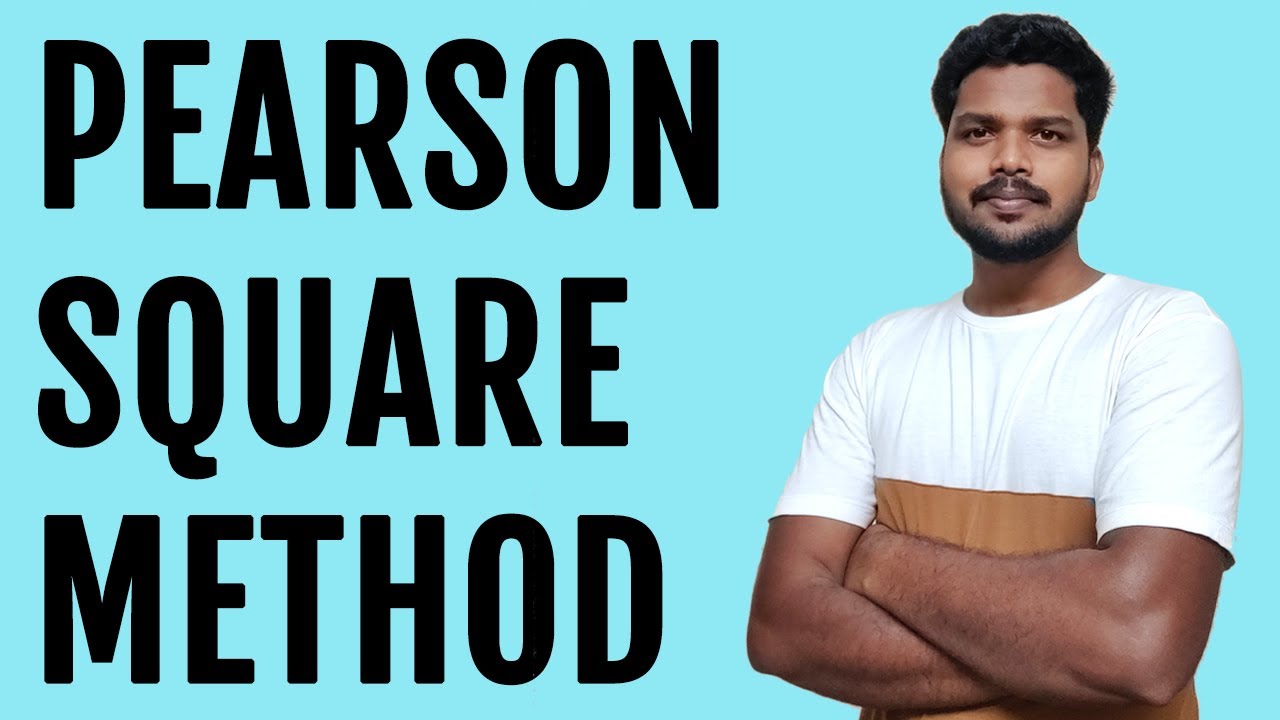 Pearson Square Method | Food Technology Concepts - YouTube