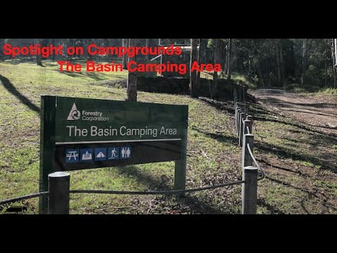 Spotlight on Campgrounds, The Basin camping area. Olney state forest ...