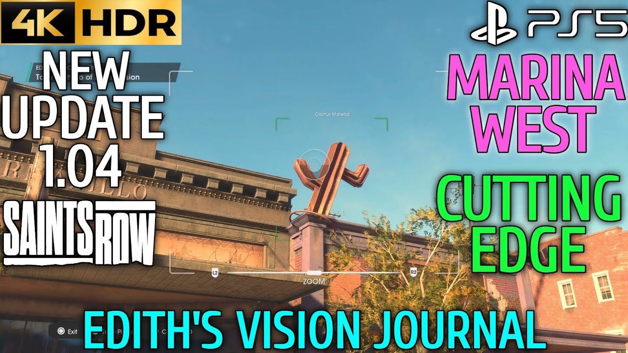 Marina West Edith's Vision Journal Cutting Edge SAINTS ROW Reboot ...