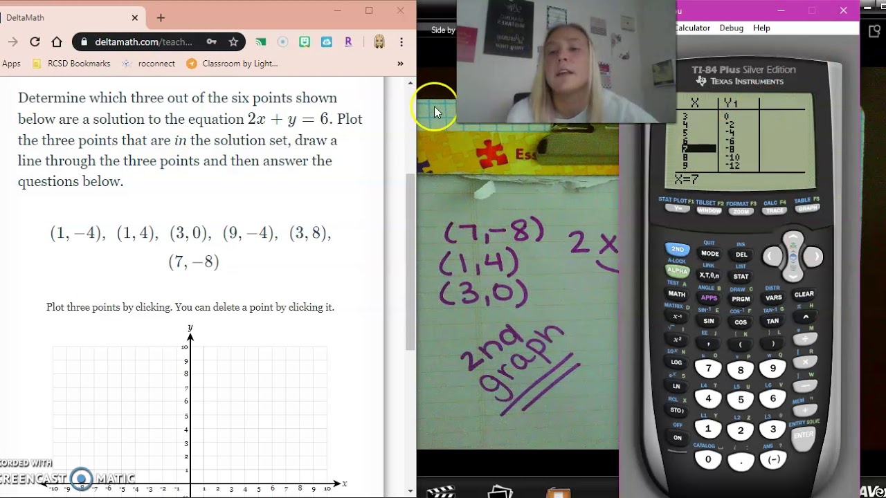 #2 Delta Math Assignment Example 2: Justify Solutions - YouTube