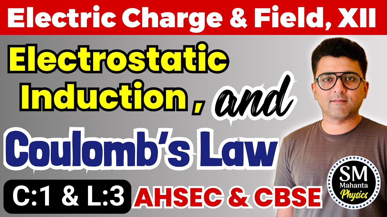 Coulomb’s Law in Electrostatics | Electrostatic Induction | Class 12 ...