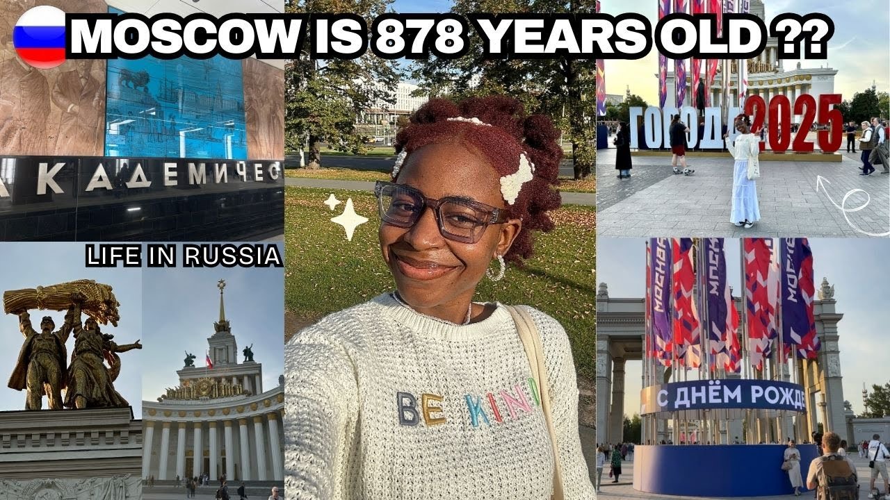 Finally Dyed my Hair !!! Moscow City day / My life in Russia as an ...